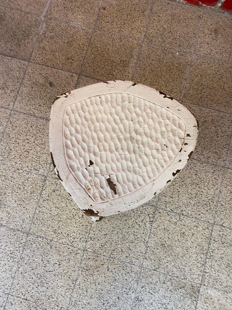 Brutalist Stool, circa 1950 For Sale at 1stDibs