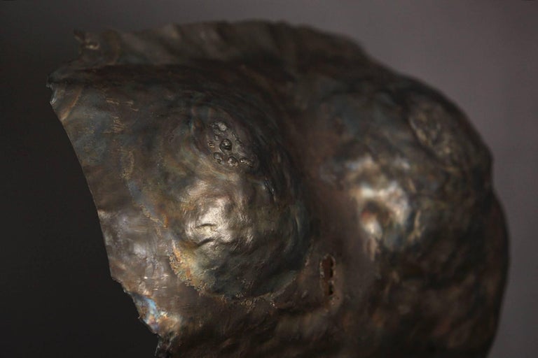 Brutalist Style Bronze Sculpture of a Female Torso For Sale at 1stDibs