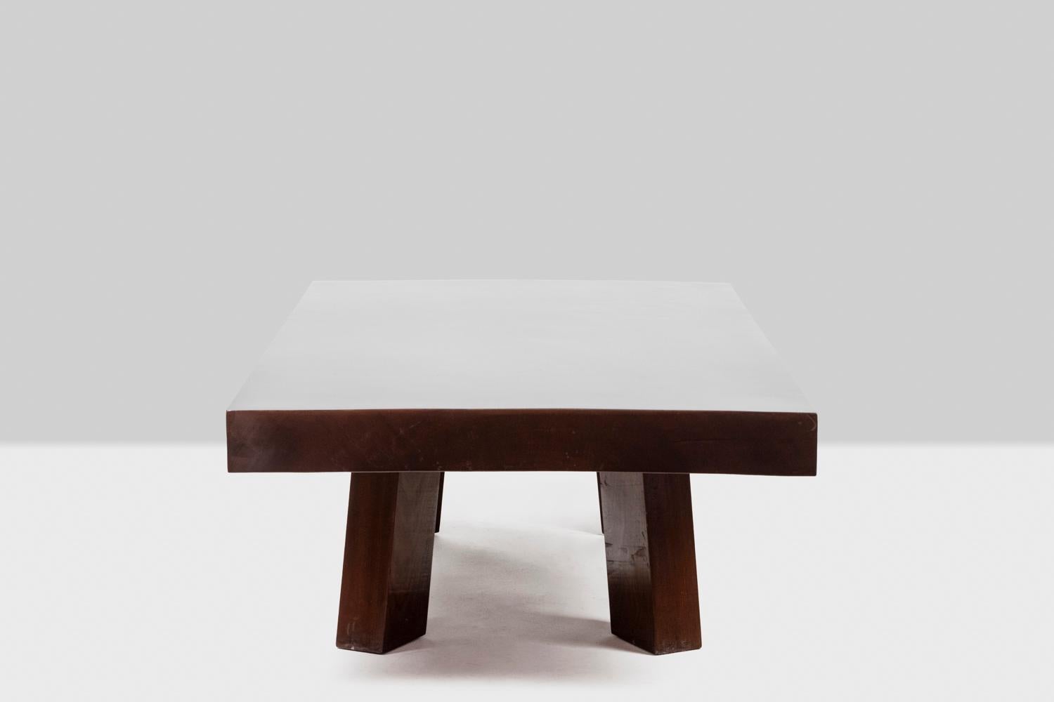 Brutalist Style Coffee Table, 1970s For Sale at 1stDibs