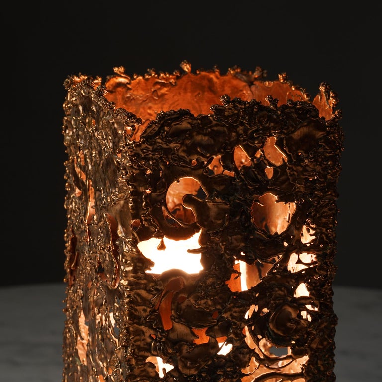 Brutalist Table Lamp by Aimo Tukiainen, 1960s, Finland For Sale at 1stDibs