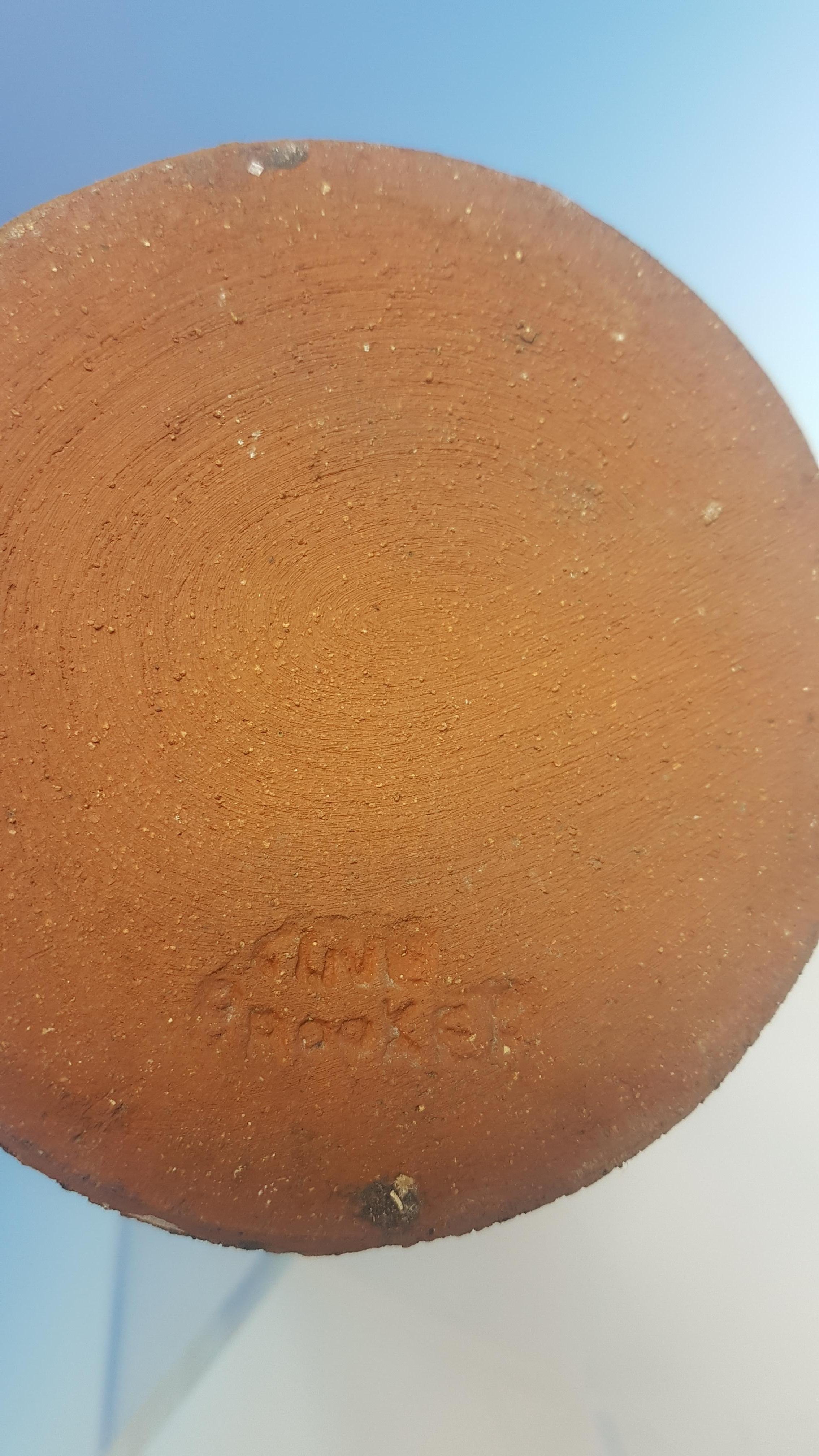 Brutalist Type Studio Pottery Vase by Clive Brooker at 1stDibs | clive ...