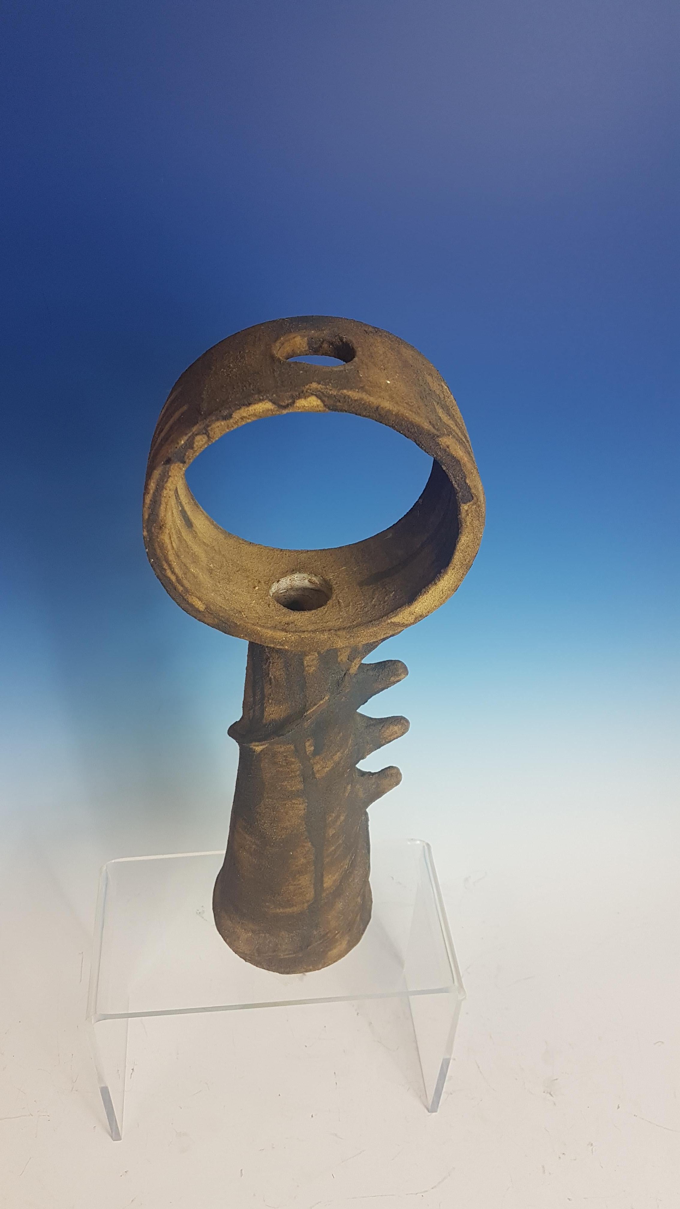 Brutalist Type Studio Pottery Vase by Clive Brooker at 1stDibs | clive ...