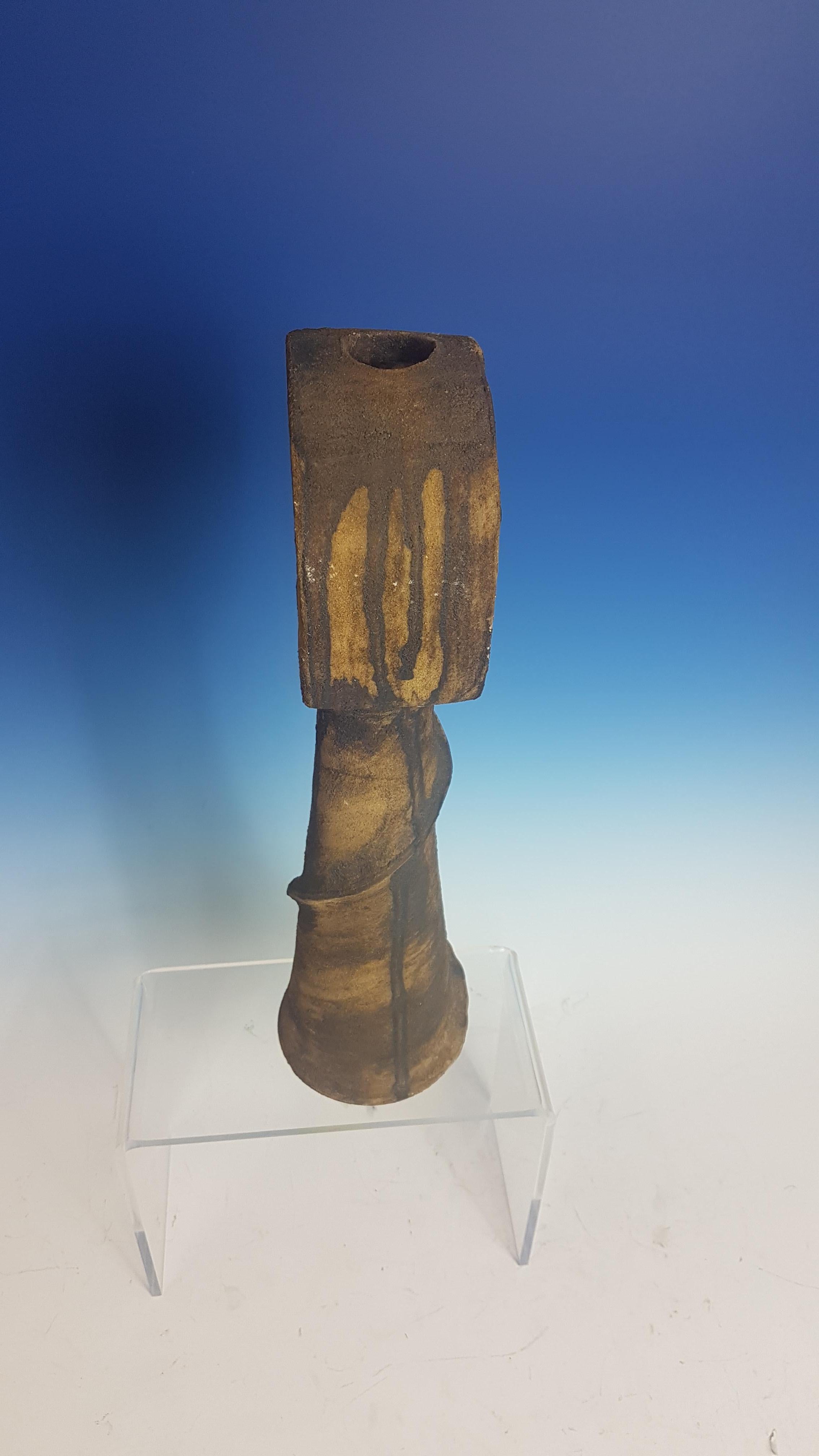 Brutalist Type Studio Pottery Vase by Clive Brooker at 1stDibs | clive ...