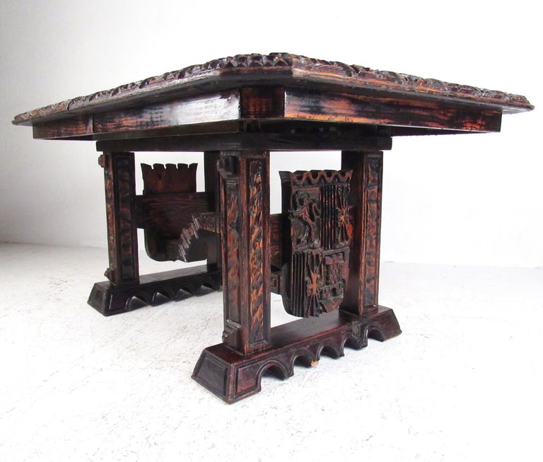 Brutalist Witco Dining Set by William Westenhaven at 1stDibs