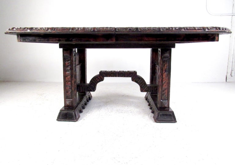 Brutalist Witco Dining Set by William Westenhaven at 1stDibs