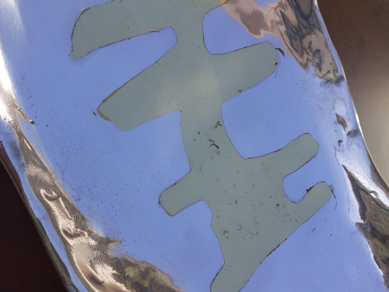 Brutalist Zen Bowl A071 in Cast Brass and Aluminium Designed by David ...