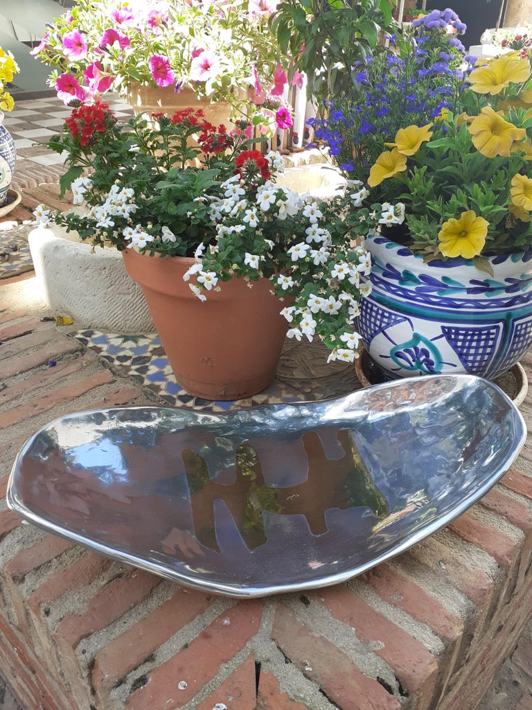 Brutalist Zen Bowl A071 in Cast Brass and Aluminium Designed by David ...