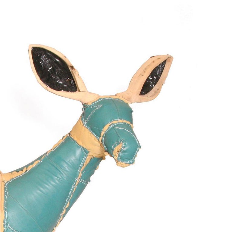Bryan Christiansen - Doe (teal loveseat) For Sale at 1stDibs