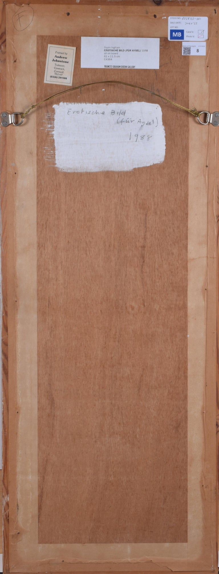 Bryan Ingham - Bryan Ingham: Erotische Bild abstract modernist oil ...