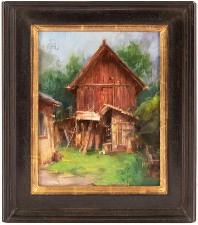 Bryan Mark Taylor - Red Barn by Bryan Mark Taylor For Sale at 1stDibs