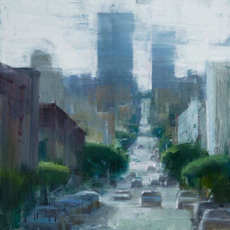 Bryan Mark Taylor - "Sun After the Rain" Oil Painting For Sale at 1stDibs