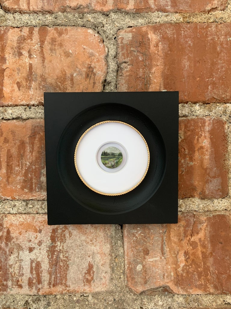 Bryanna Marie - "Clary Sage 1944S" Mixed Media Painting For Sale at 1stDibs
