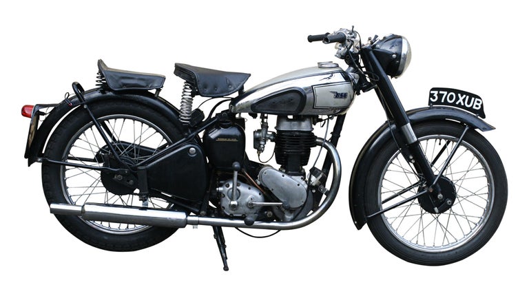 BSA C11 Motorcycle, Classic 250 Cc. Single Cylinder Overhead Valve ...