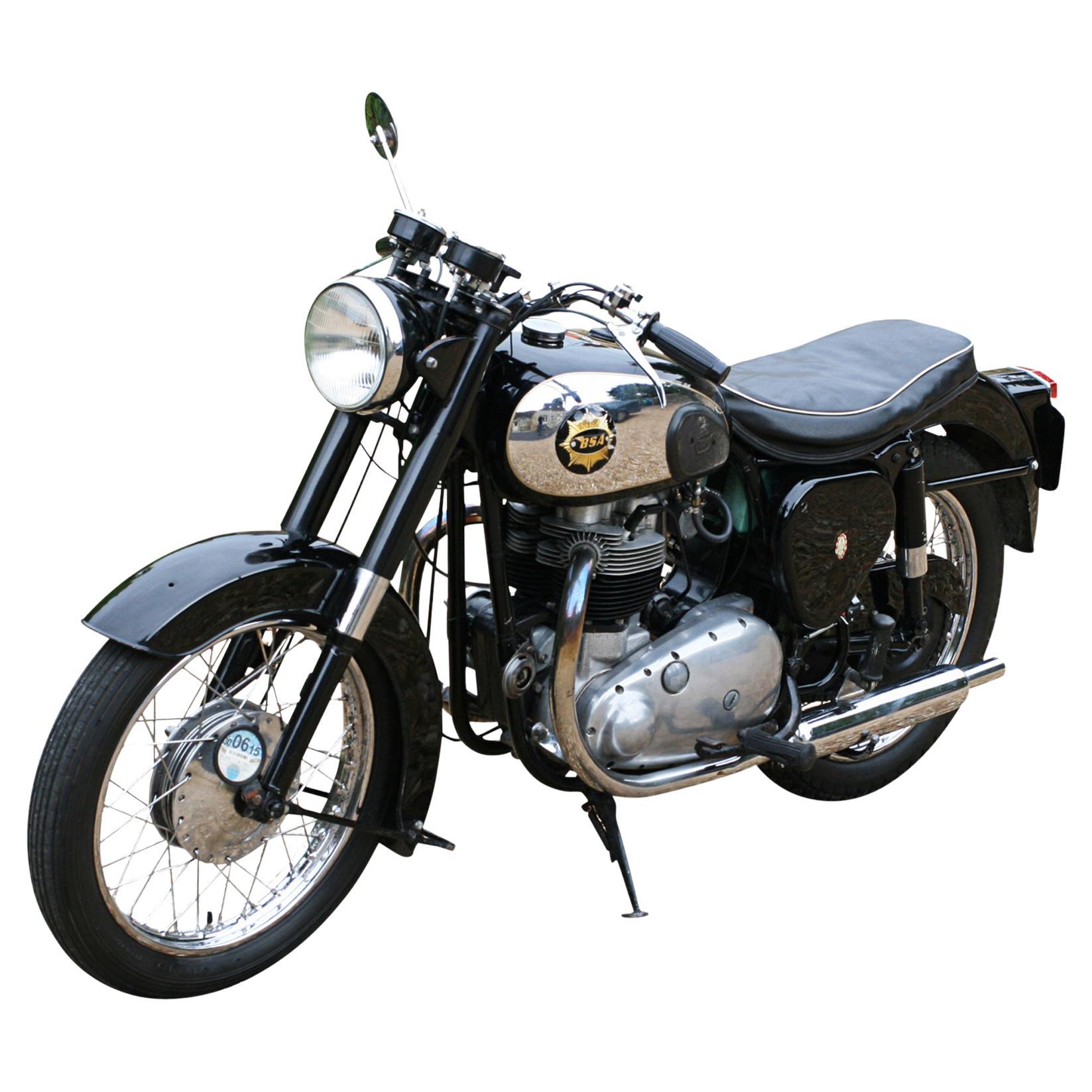 BSA C11 Motorcycle, Classic 250 Cc. Single Cylinder Overhead Valve ...