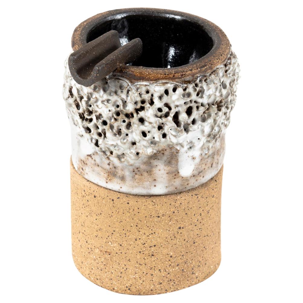 Afghan Vessel in Glazed Ceramic by Trish DeMasi For Sale at 1stDibs