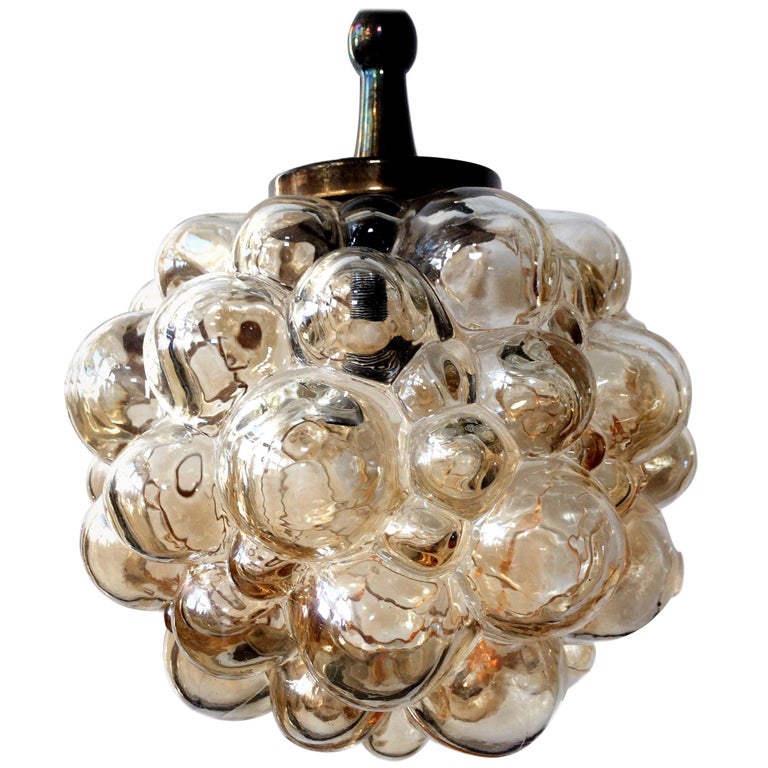 Bubble Amber Pendants by Helena Tynell for Limburg For Sale at 1stDibs
