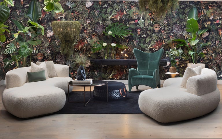 BUBBLÉ Sofa - Modern Organic Curved Sofa For Sale at 1stDibs