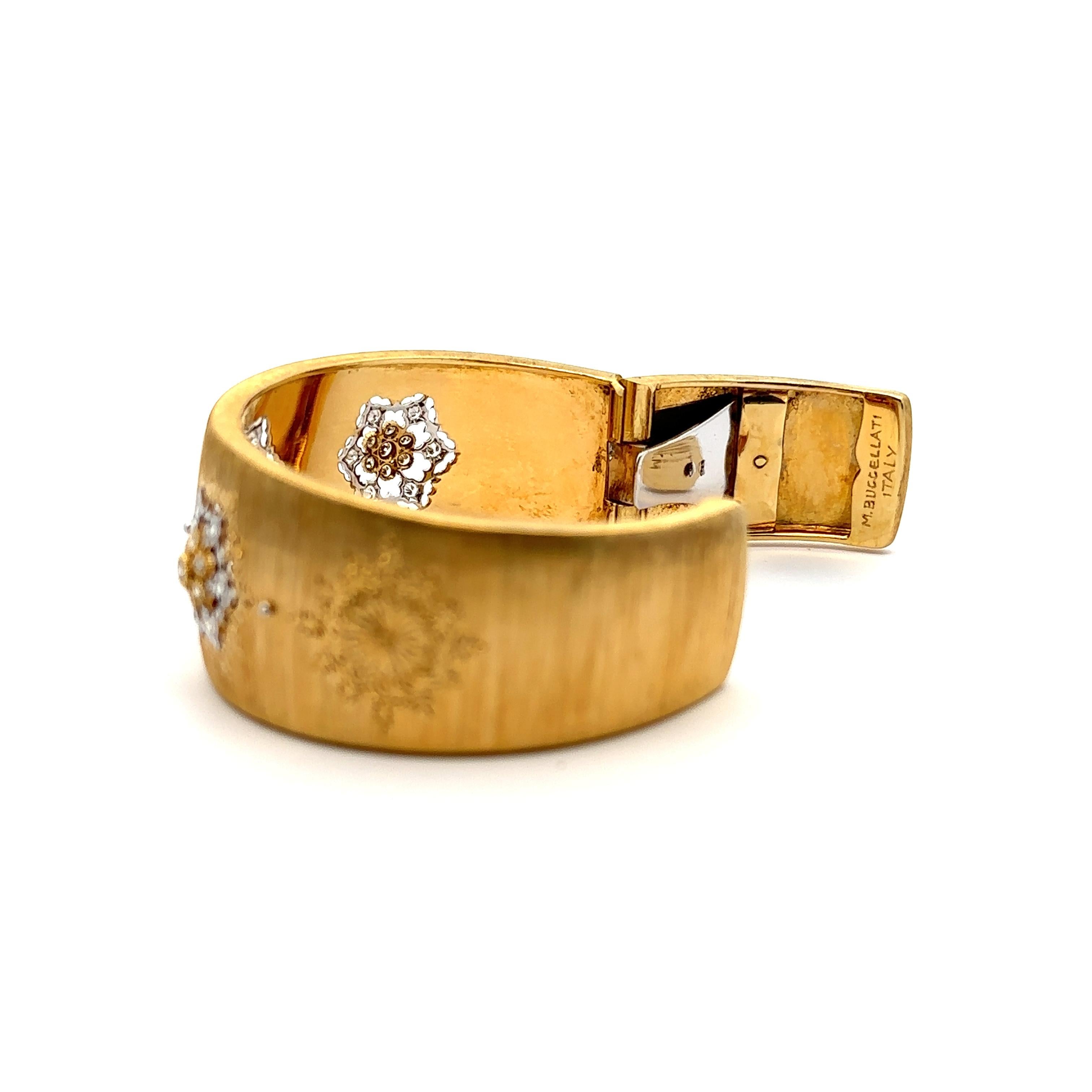 Buccellati Diamond Bracelet For Sale at 1stDibs