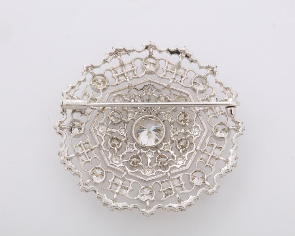 Buccellati Diamond Pin at 1stDibs