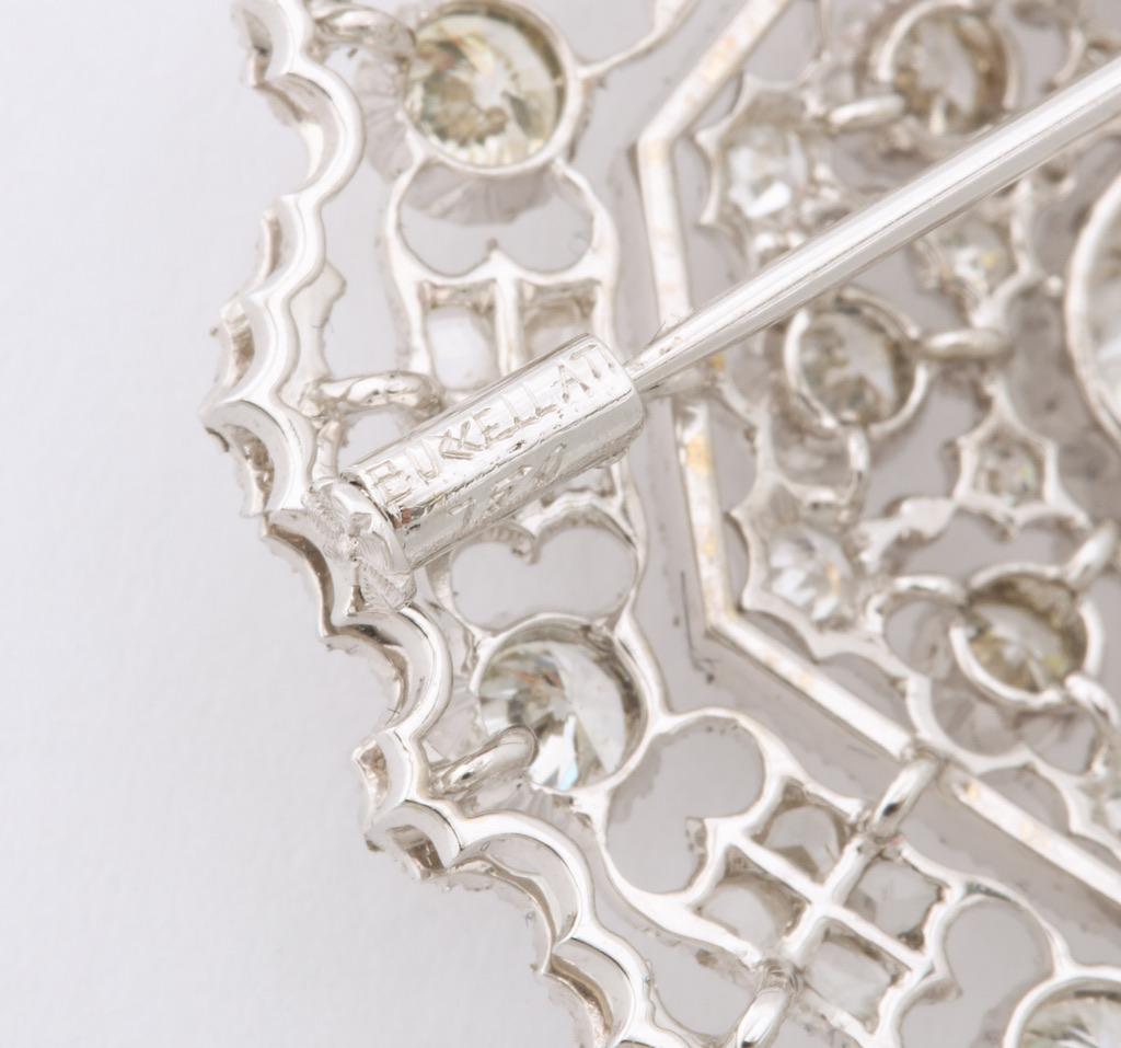 Buccellati Diamond Pin at 1stDibs