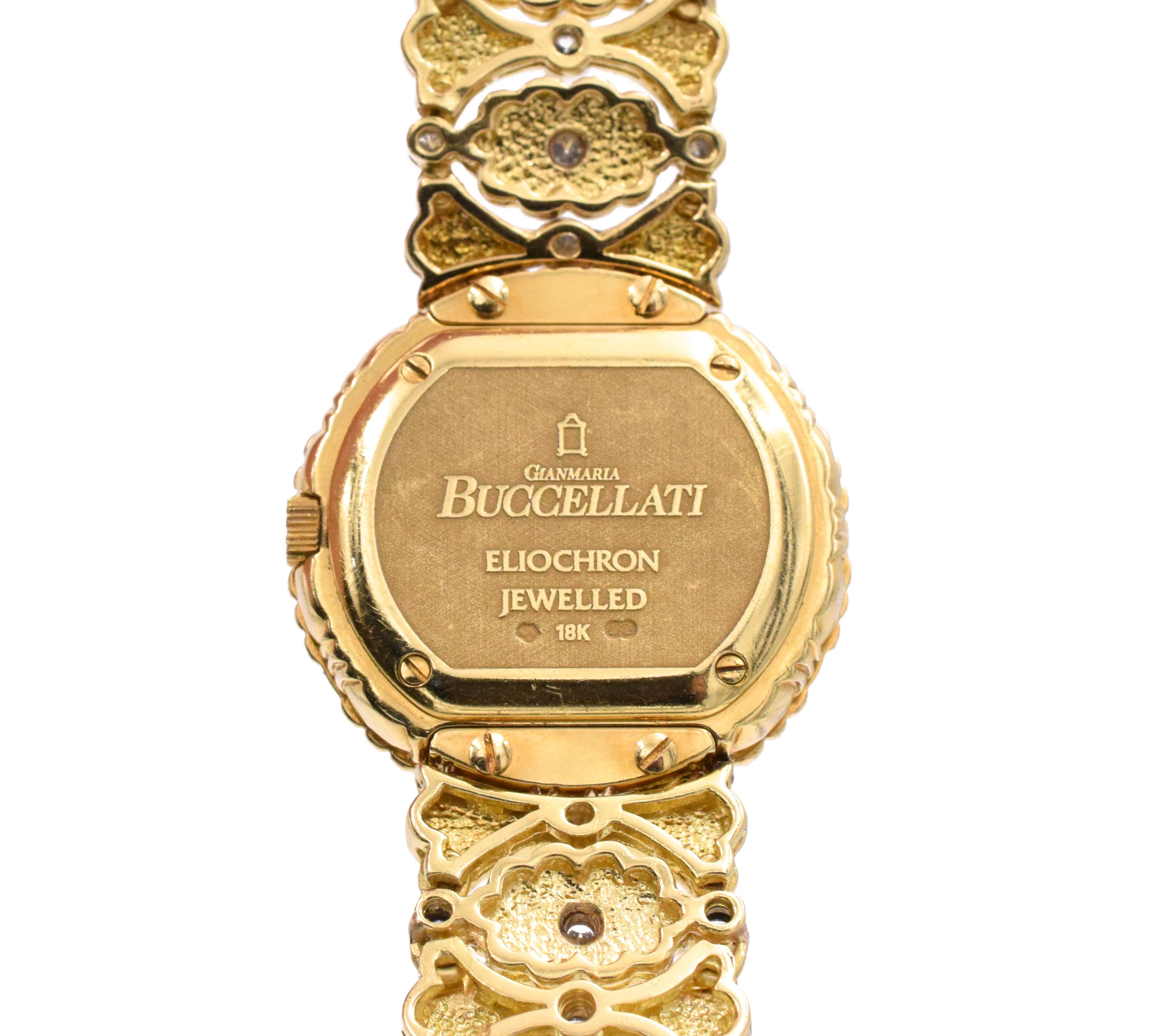 Buccellati Ladies Gold and Diamond Watch For Sale at 1stDibs ...