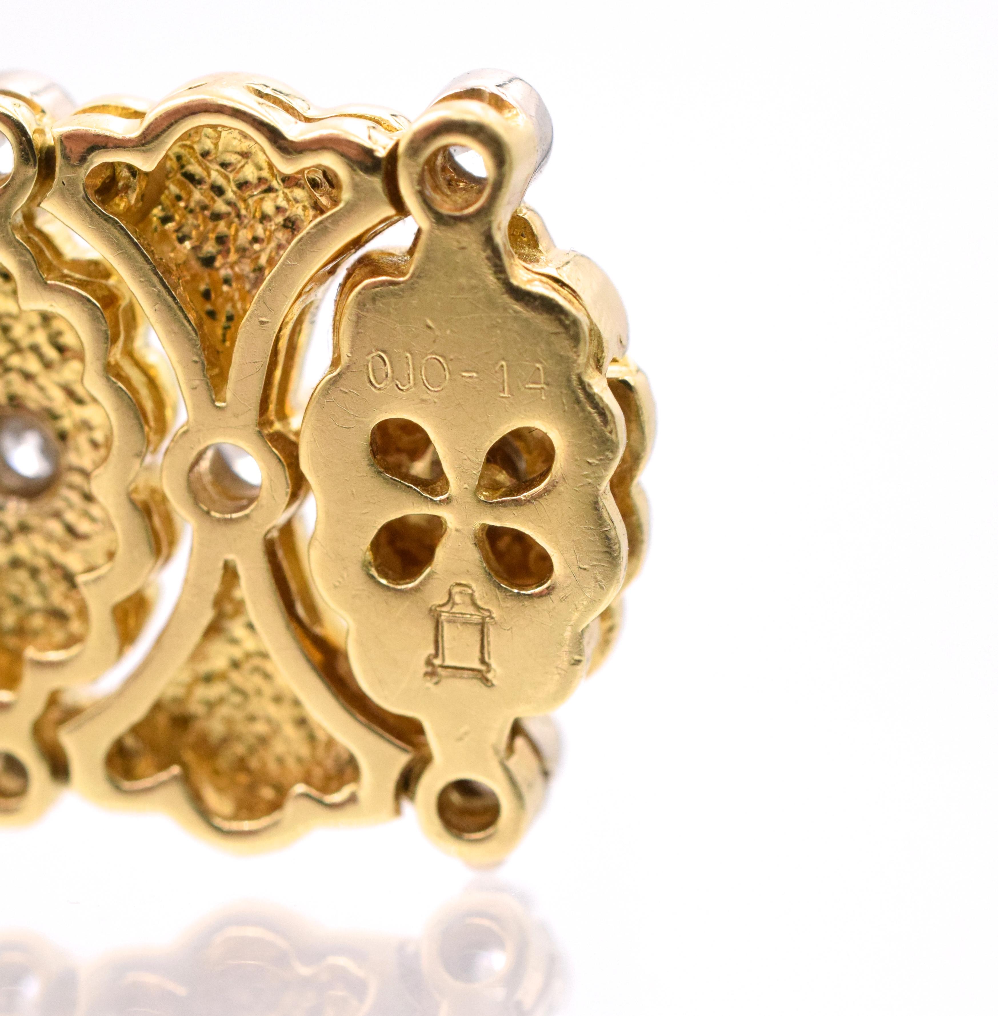 Buccellati Ladies Gold and Diamond Watch For Sale at 1stDibs ...