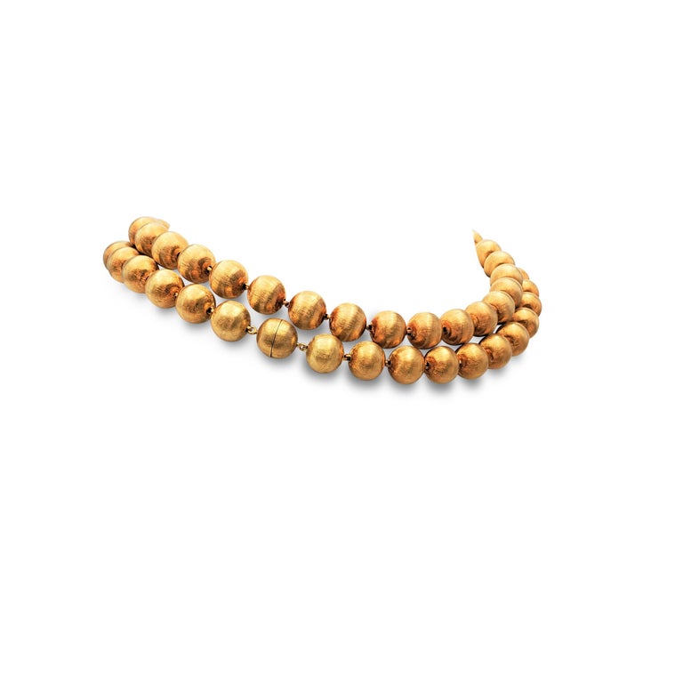 Buccellati 'Rigato' Gold Suite at 1stDibs