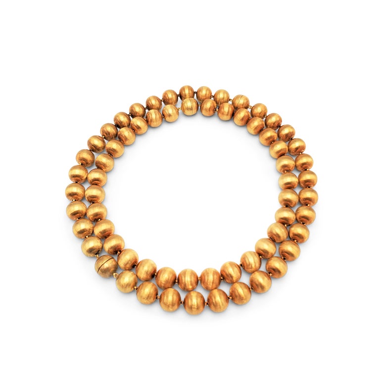Buccellati 'Rigato' Gold Suite at 1stDibs