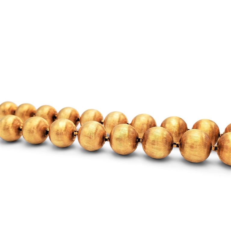 Buccellati 'Rigato' Gold Suite at 1stDibs