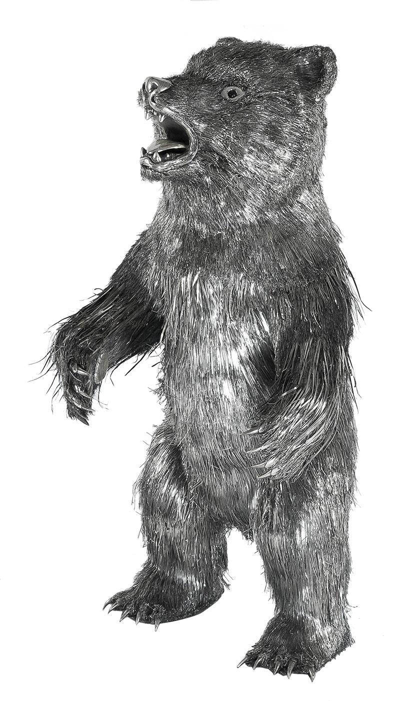 Buccellati Silver Furry Animals Bear For Sale at 1stDibs