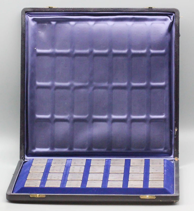 Buccellati Sterling Silver Dominoes Set at 1stDibs