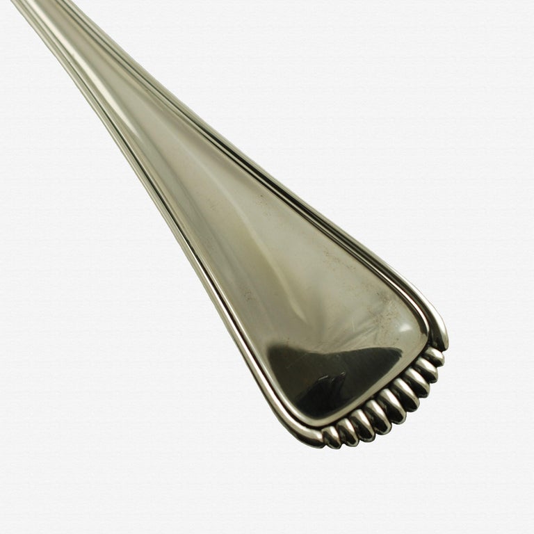 Buccellati Sterling Silver 'Milano' Two-Tine Carving Fork For Sale at ...