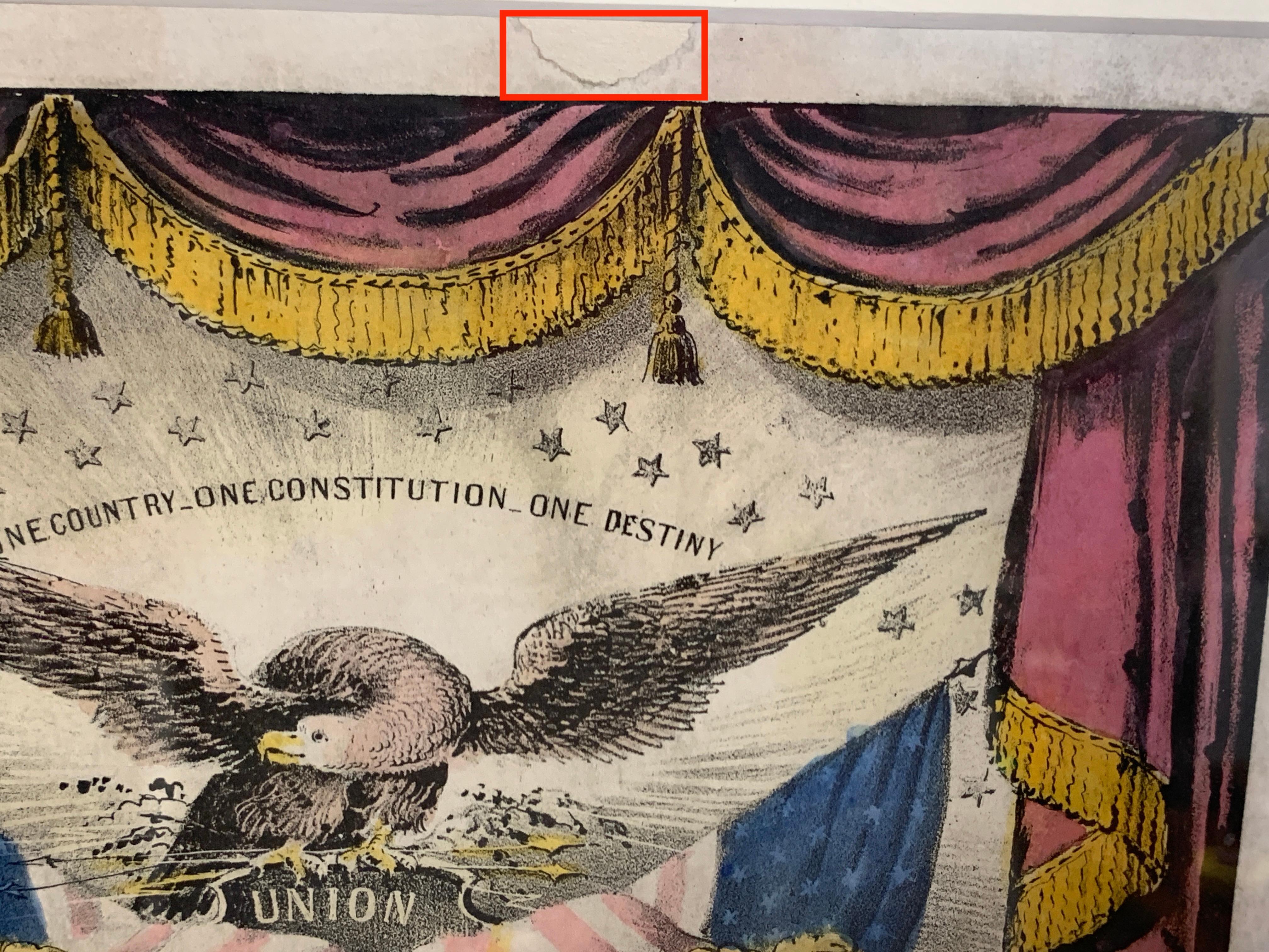 Buchanan and Breckenridge, 1856 Grand National Democratic Banner, by N ...