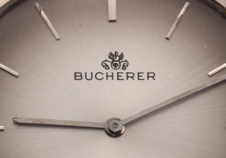 Bucherer 18k White Gold Hand-Winding Watch with Original Box 2545 For ...