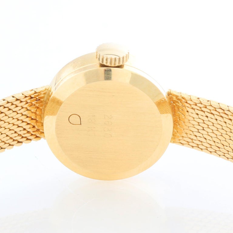 Bucherer 18k Yellow Ladies Gold Watch at 1stDibs