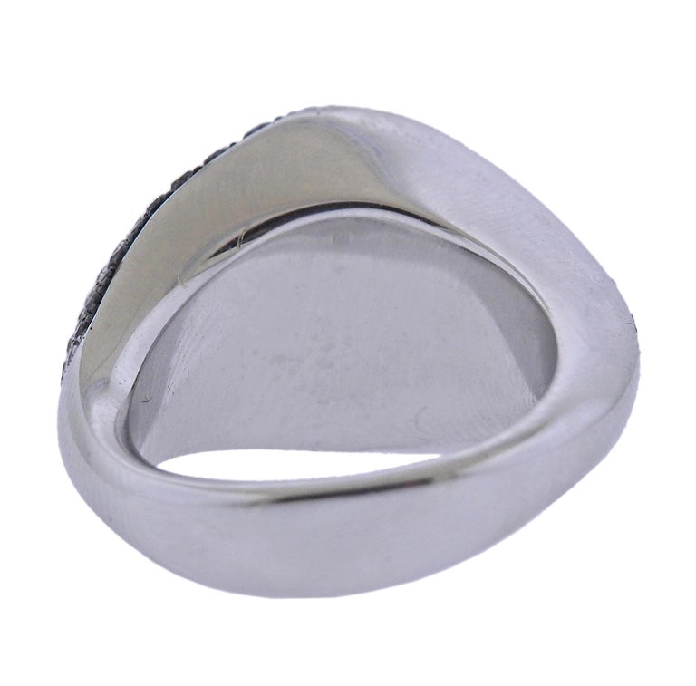 Bucherer Gold Diamond Cocktail Ring For Sale at 1stDibs