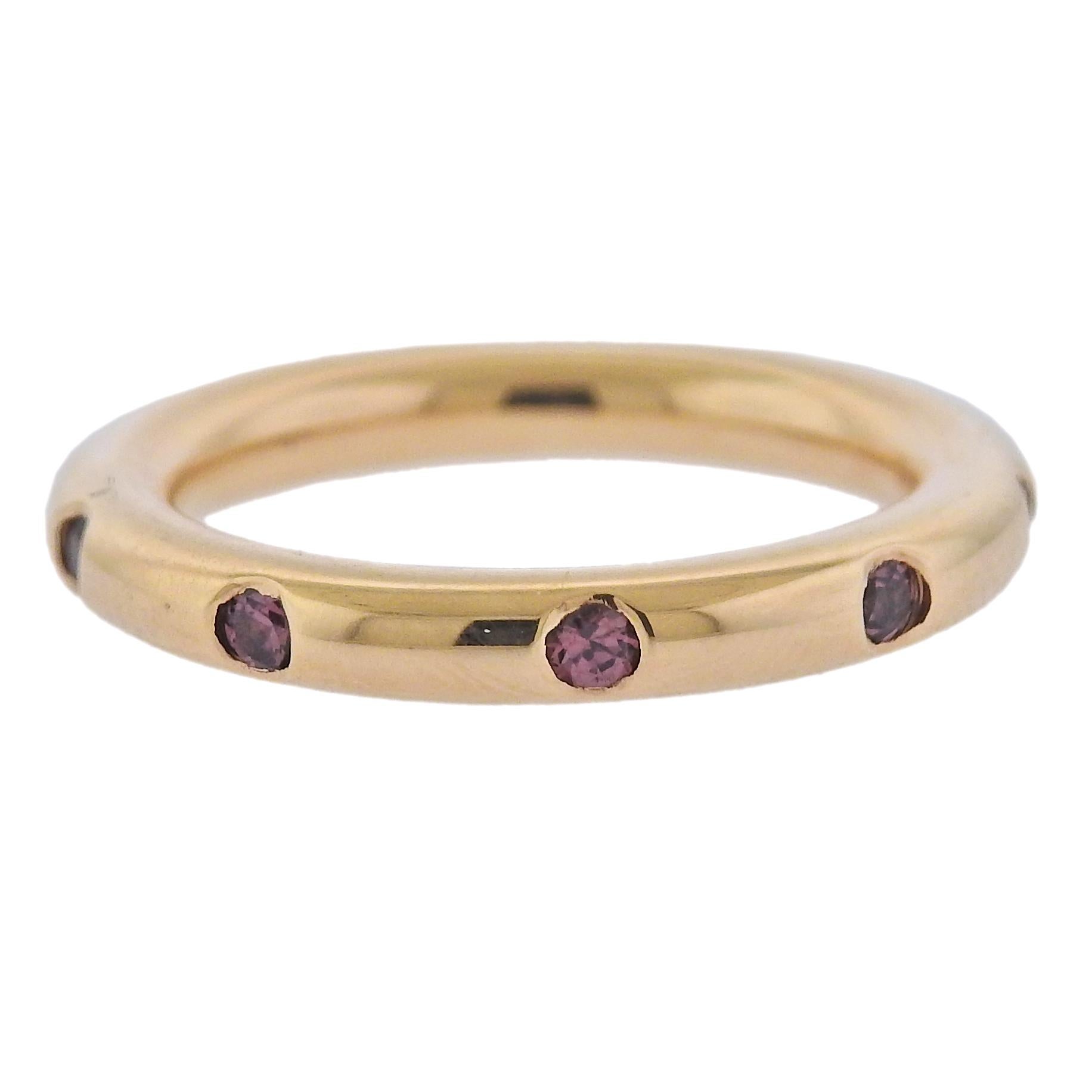 Bucherer Dizzler 18 Karat White Gold Dizzler Diamond Rotating Band Ring ...