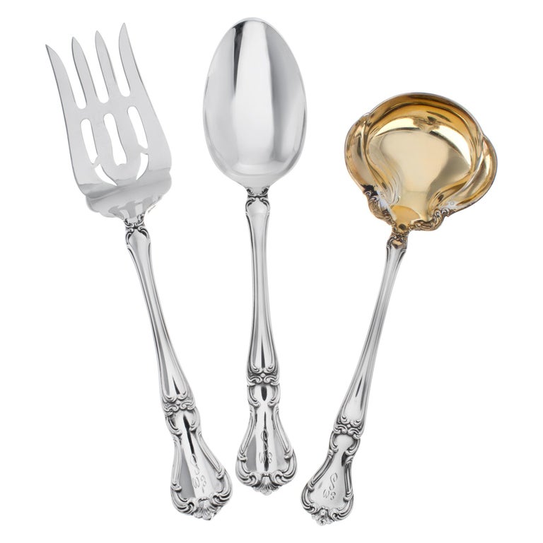 Buckingham Sterling Flatware Set, Patented in 1910 by Gorham, over 4000 ...