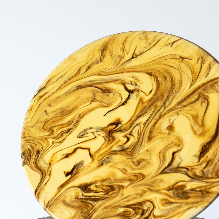 Buckley Pottery Agate Ware Cake Stand, Early 20th Century For Sale at ...