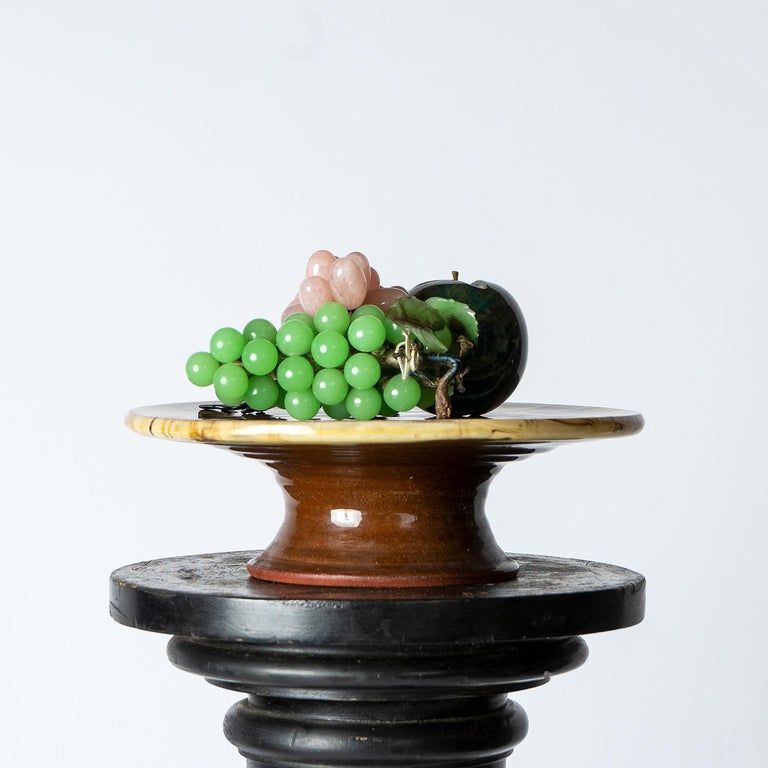 Buckley Pottery Agate Ware Cake Stand, Early 20th Century For Sale at ...