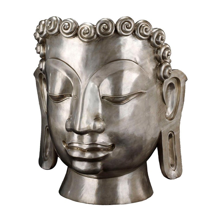 Buddha Bronze Mask For Sale at 1stDibs