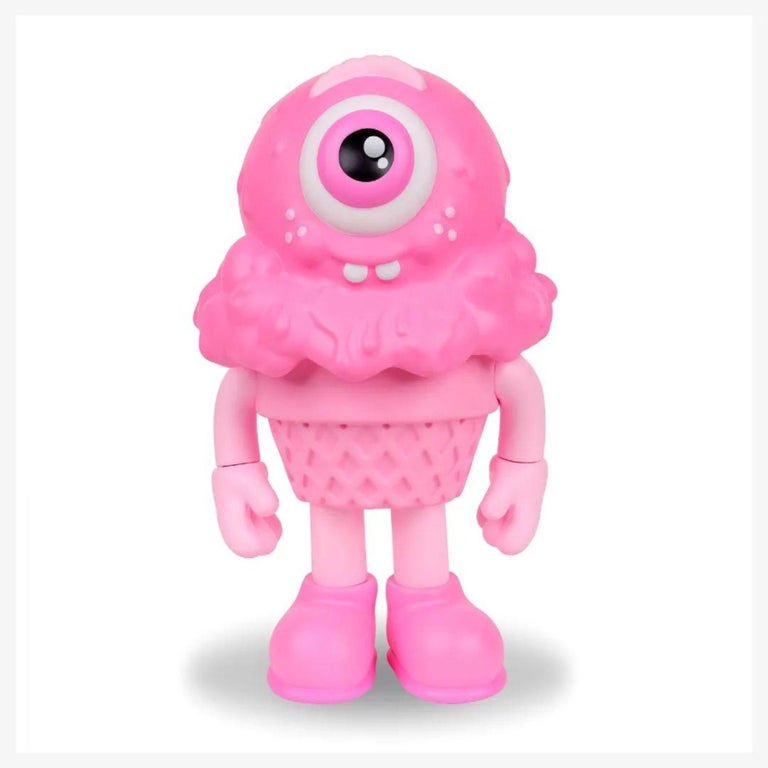 Buff monster - Mister Melty - Pink For Sale at 1stDibs