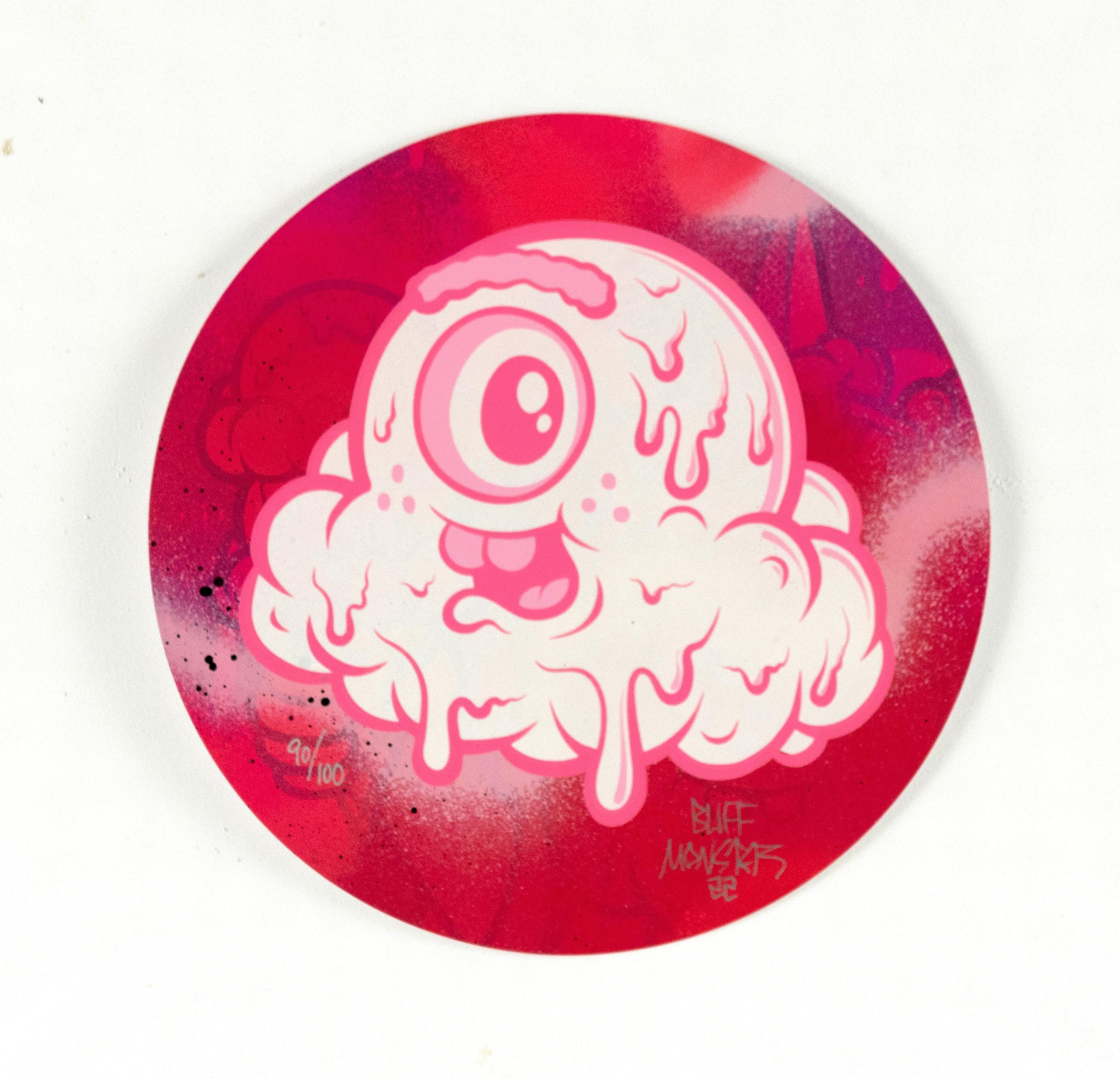 Buff Monster - Cherry, Pop Art Silkscreen by Buff Monster For Sale at ...