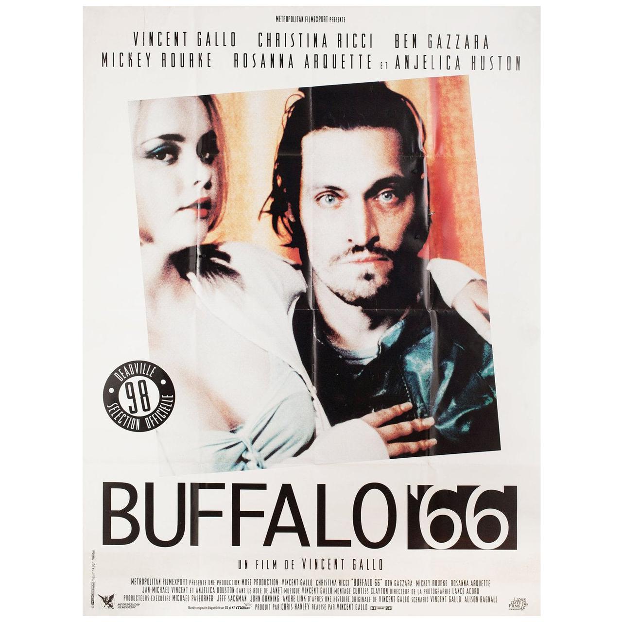 'Buffalo' '66 1998 French Grande Film Poster at 1stDibs | buffalo 66 poster