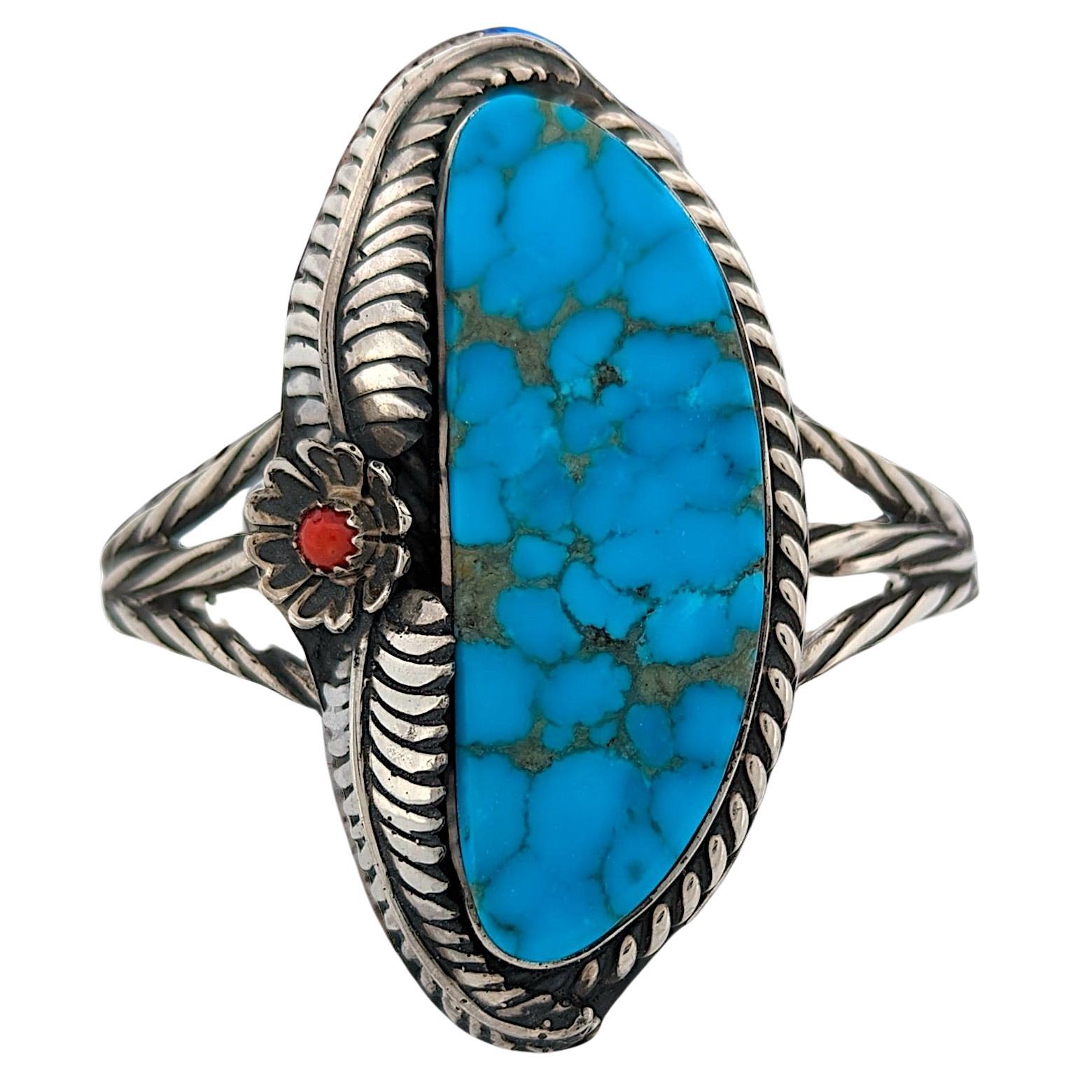 Buffalo Springs - A Stunning Sterling Silver Cuff Bracelet by Robert ...