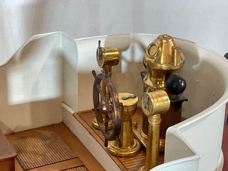 Builders Model of Royal Yacht Squadron Yacht Rys, Ceto For Sale at 1stDibs