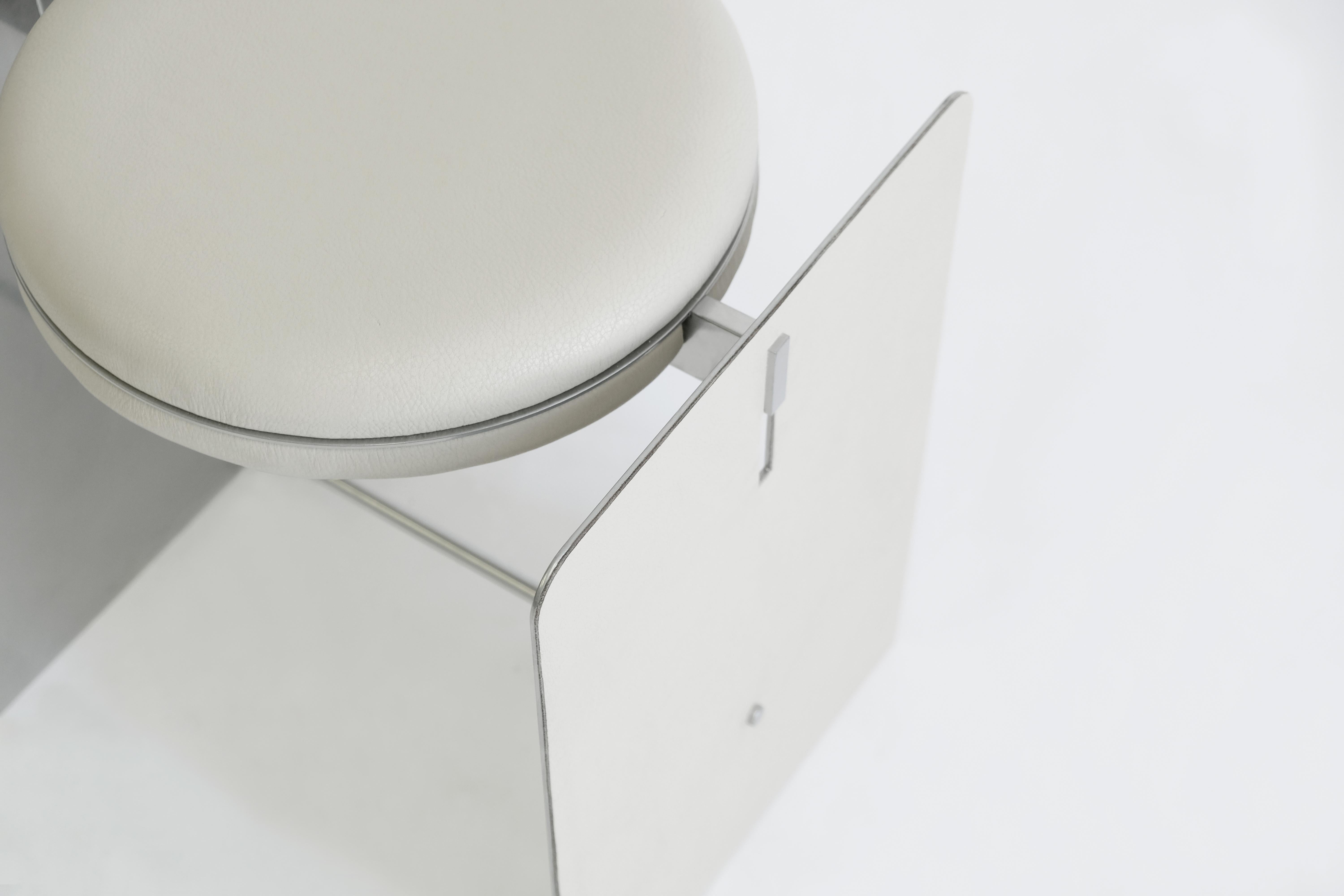 Building Blocks, Geometric Double Duty Upholstered Metal Side Table or ...