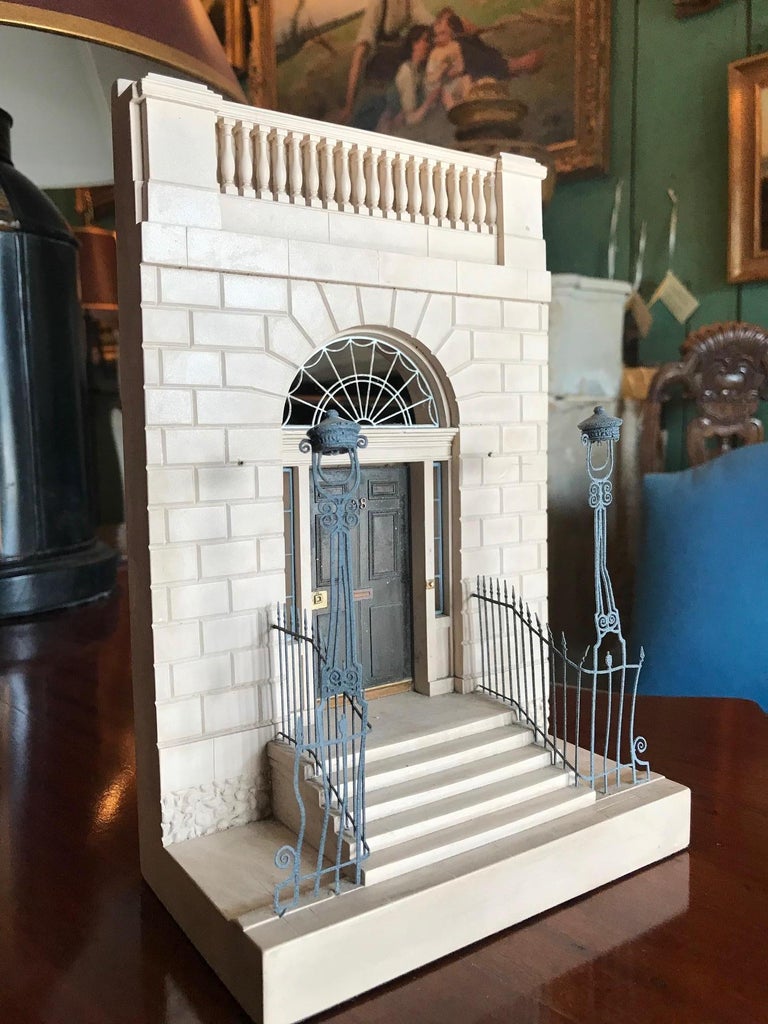 Building European Façade Plaster Architectural Model of Georgian House ...