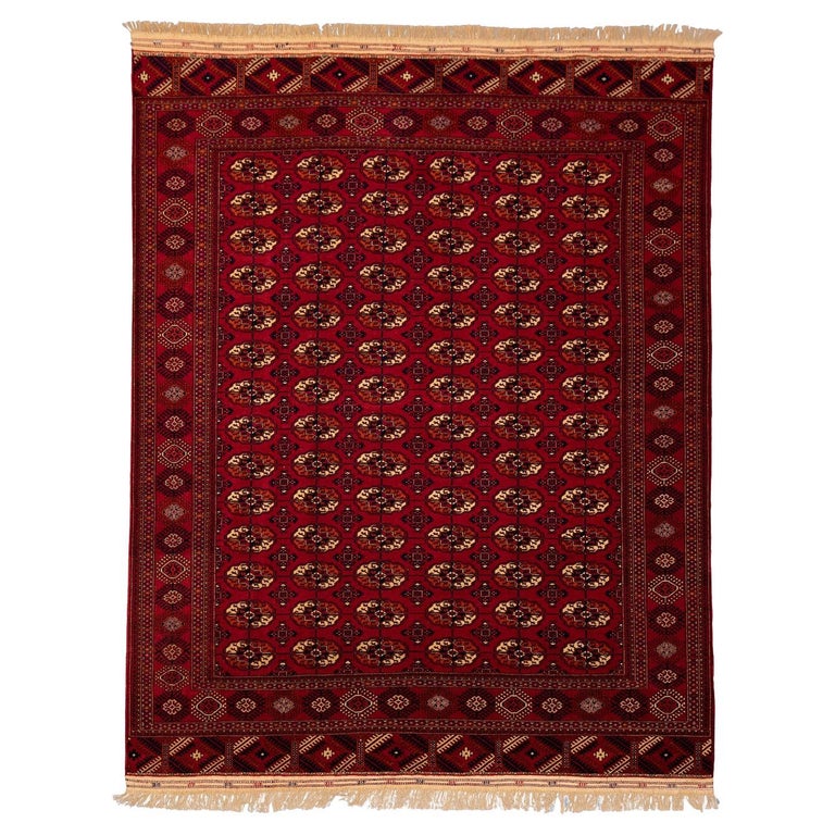 Bukara Turkmen (Russian) Traditional Geometric Design Rug For Sale at ...