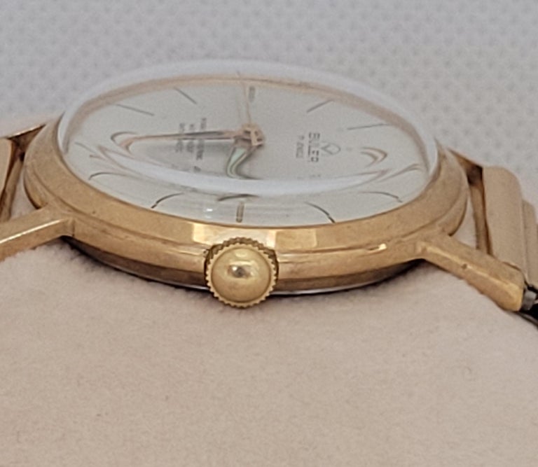 Buler Watch 1950s Working Stainless Steel Model #1197 17 Jewel Swiss ...